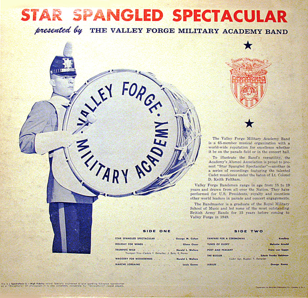 Record Album – “Star Spangled Spectacular” – Band Sir!